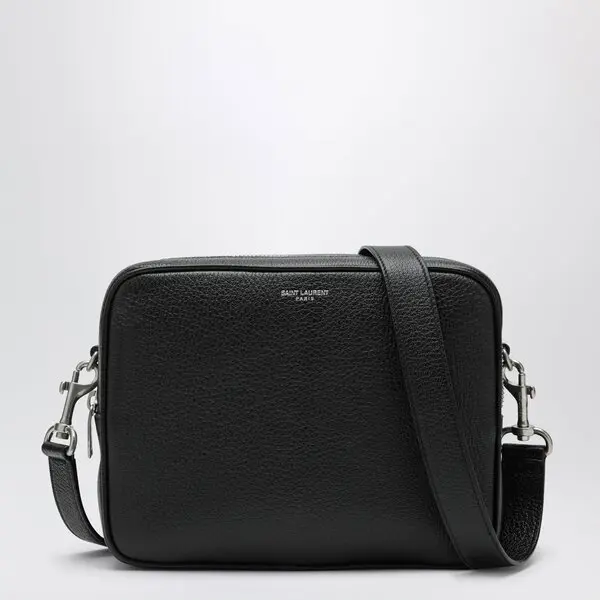 Saint Laurent Small Camera Bag In Hammered Leather