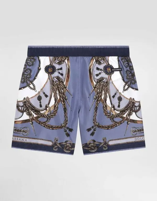 Dolce & Gabbana ドルチェガッバーナ キッズ ミディアム プリント スイムショーツ