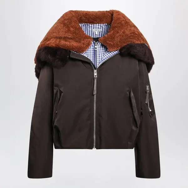 Loewe Bomber Jacket In Technical Fabric