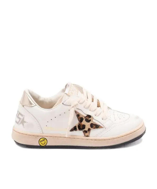 GOLDEN GOOSE キッズ ボール スター レースアップ スニーカー