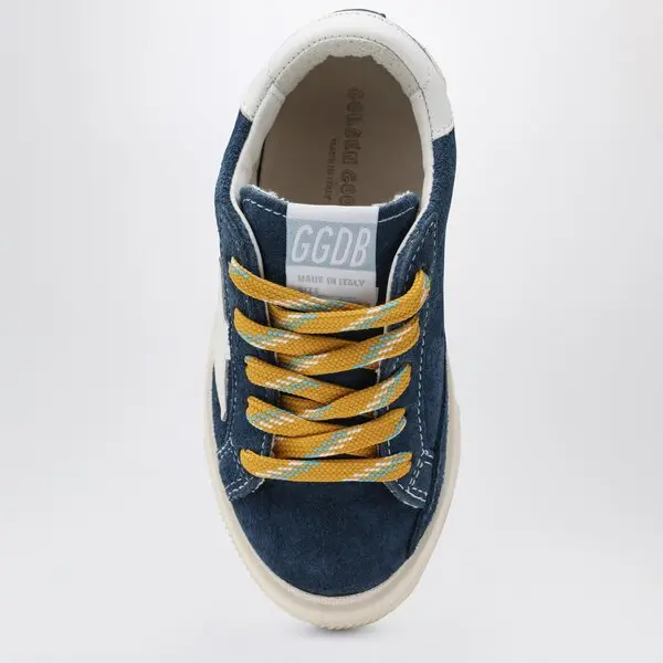 GOLDEN GOOSE キッズ ラウンドトゥ レースアップ スニーカー