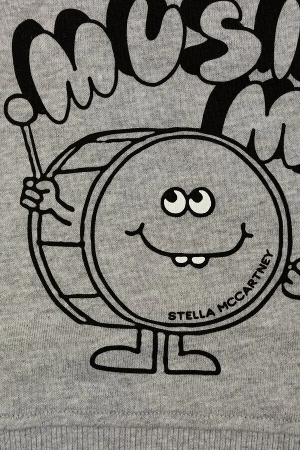 Stella McCartney ステラ マッカートニー キッズ プリント クルーネック スウェットシャツ