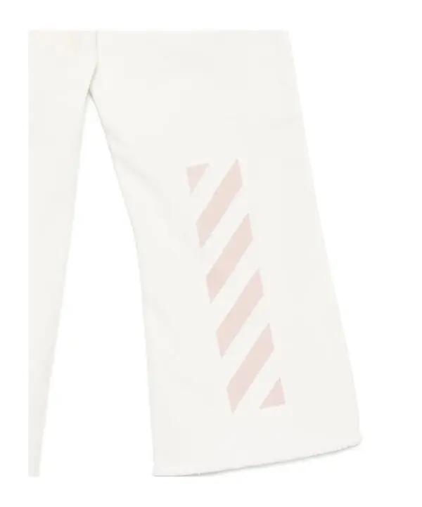 Off-White オフホワイト キッズ グラフィックプリント トラウザーズ