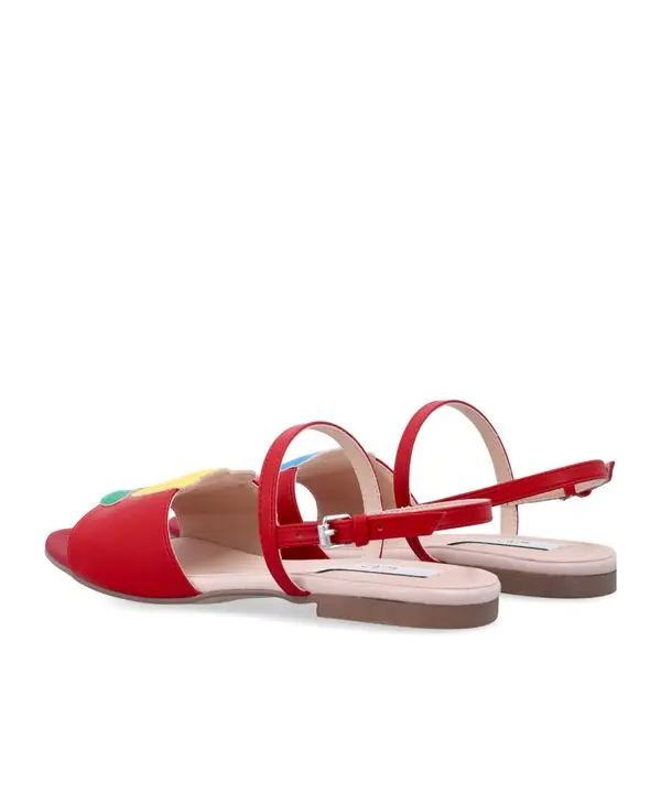 Stella McCartney ステラ マッカートニー キッズ フラワーパッチ オープントゥ サンダル