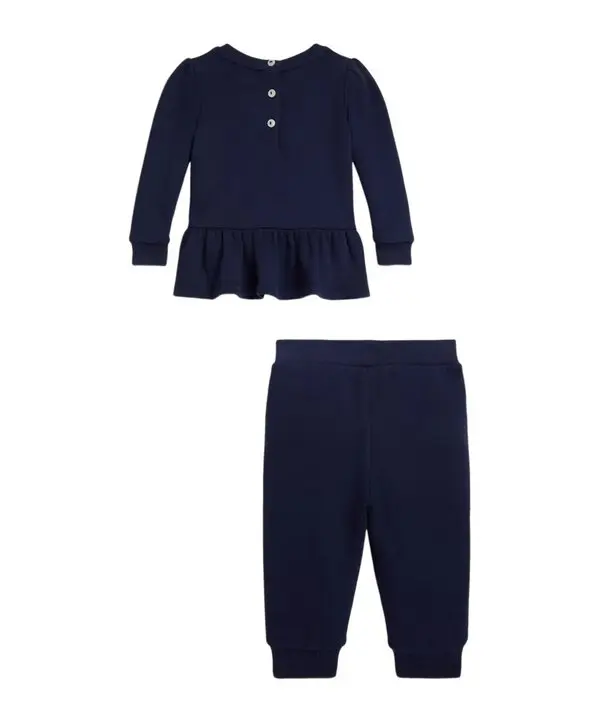 Polo Ralph Lauren ポロ ラルフローレン キッズ ベア ペプラム トップ