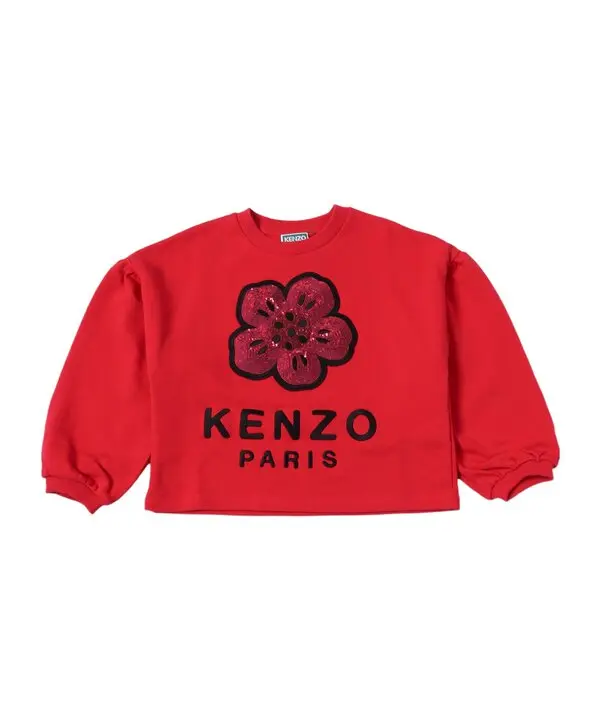 Kenzo ケンゾー キッズ フェスティバル エンブロイダリー スウェットシャツ