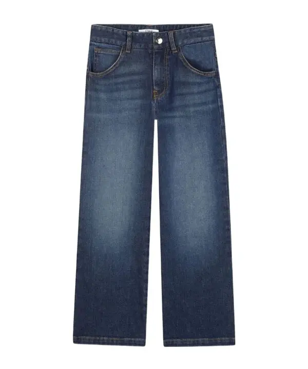 Chloé クロエ キッズ ウィスカーリングエフェクト フェードジーンズ