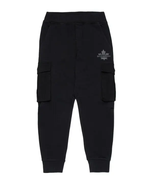 Dsquared2 キッズ フリース カーゴパンツ