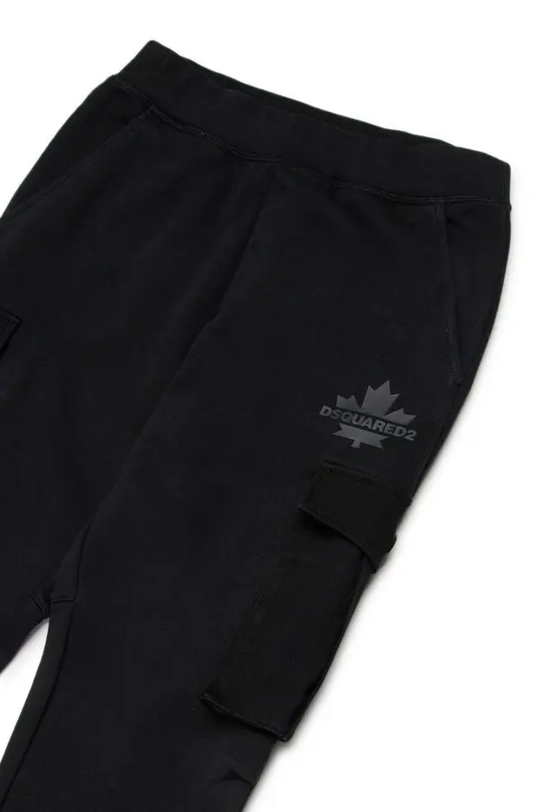 Dsquared2 キッズ フリース カーゴパンツ