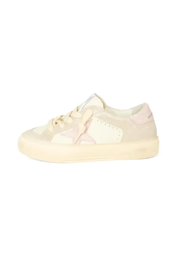 GOLDEN GOOSE ゴールデングース キッズ スターパッチ レースアップ スニーカー