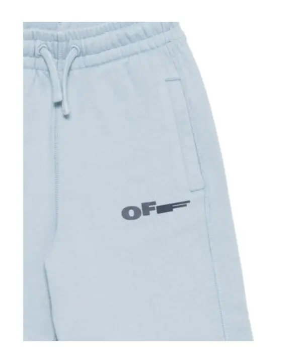 Off-White オフホワイト キッズ ロゴ プリント ドローストリング ショーツ