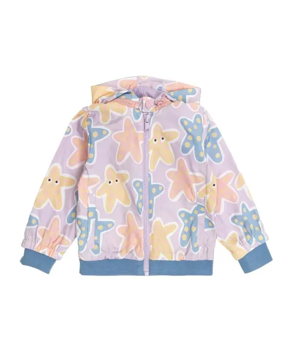 Stella McCartney ステラ マッカートニー キッズ スターフィッシュ プリント ジップアップ ジャケット