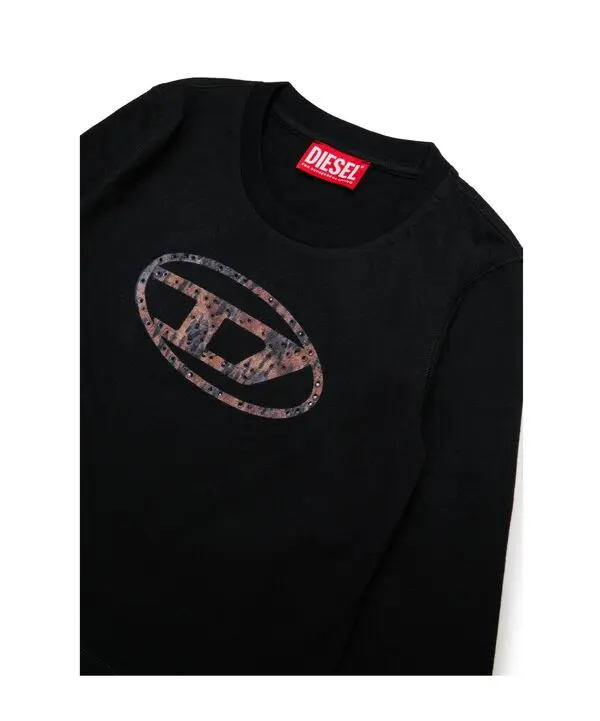 DIESEL® Dロゴプリント ロングスリーブt