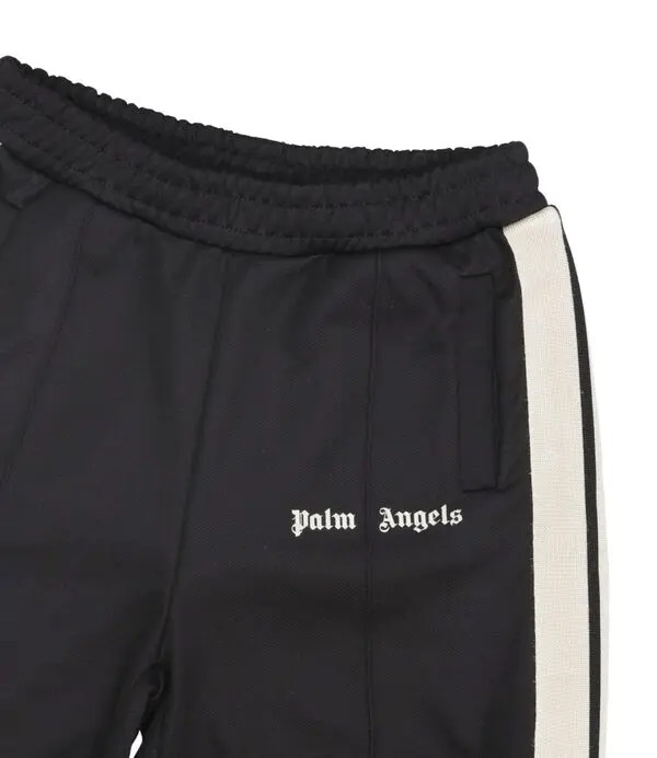 Palm Angels パームエンジェルス キッズ ロゴプリント ストライプ ショートパンツ