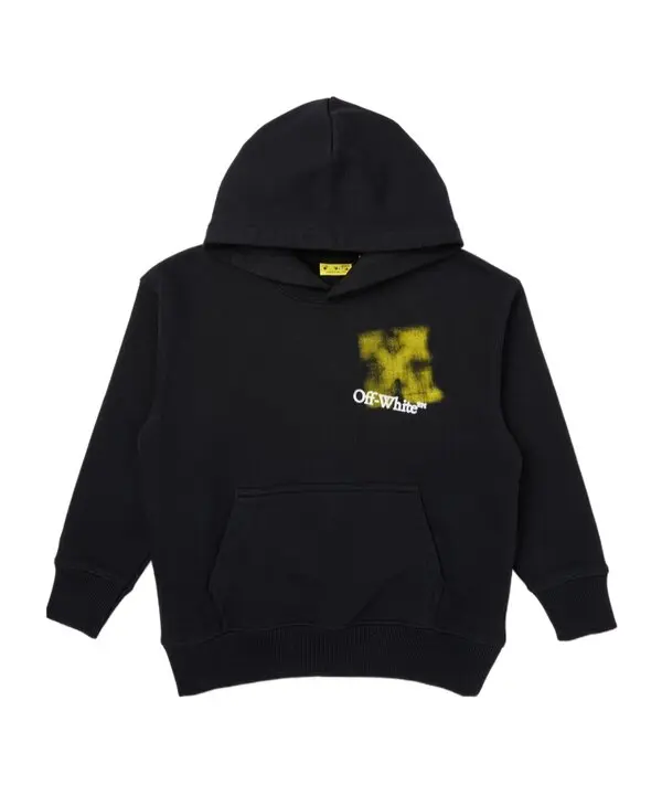 Off-White オフホワイト キッズ アロー スプレー ロゴ プリント パーカー