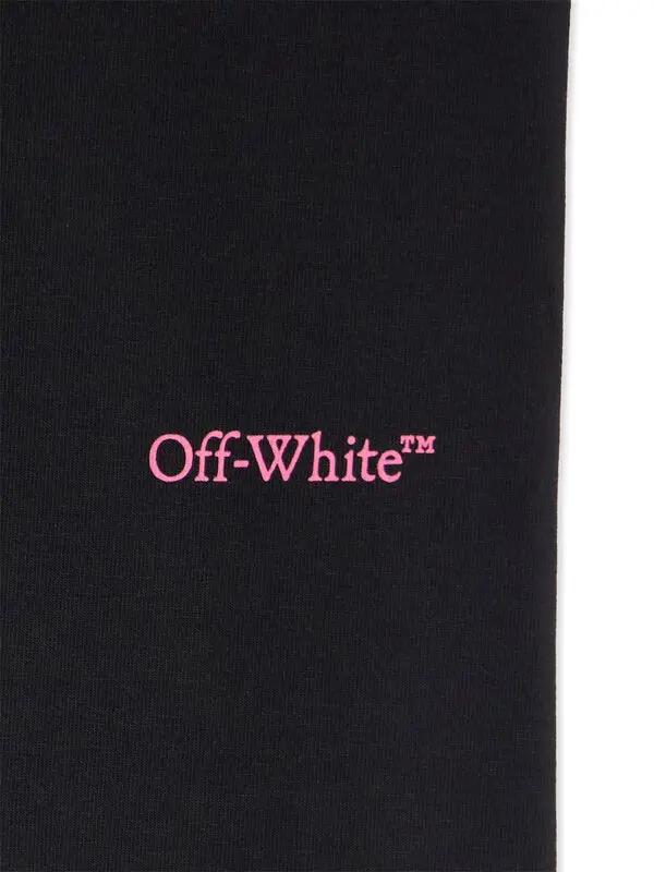 Off-White オフホワイト キッズ ロゴ ウエストバンド ストレートヘム レギンス