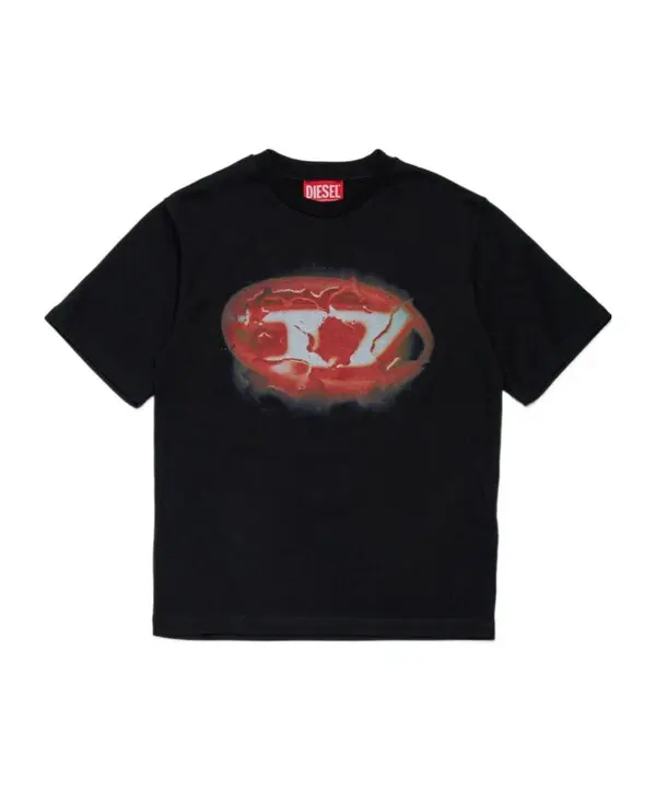 DIESEL® Dロゴプリント クルーネックt