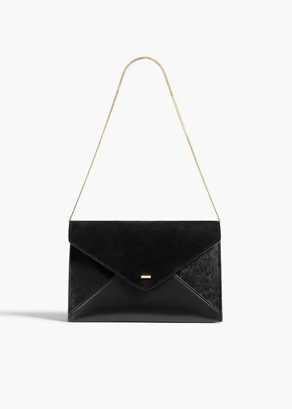 Khaite Grace Envelope Clutch - Black