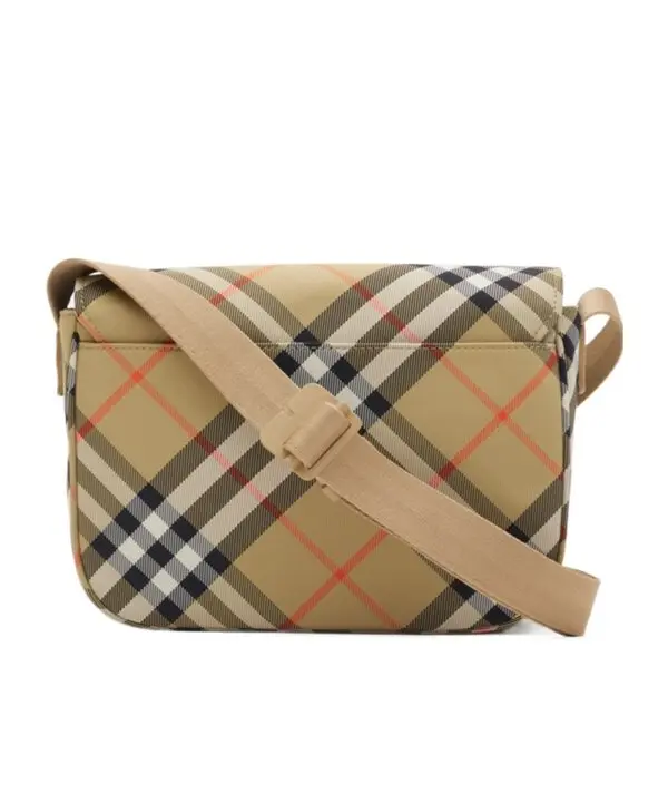 Burberry バーバリー キッズ ヴィンテージチェック フォールドオーバートップ メッセンジャーバッグ