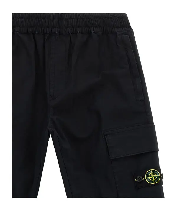 Stone Island ストーンアイランド ジュニア ロゴ カーゴパンツ
