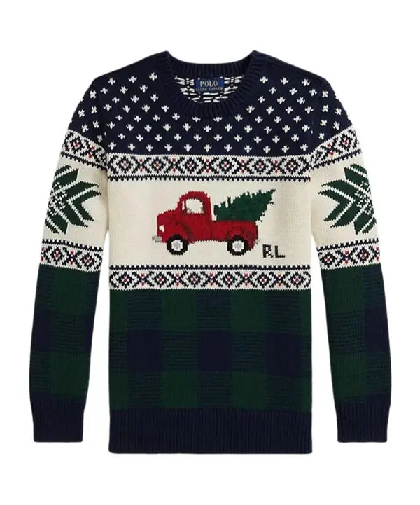 Polo Ralph Lauren ポロ ラルフローレン キッズ トラックインターシャ ジャンパー