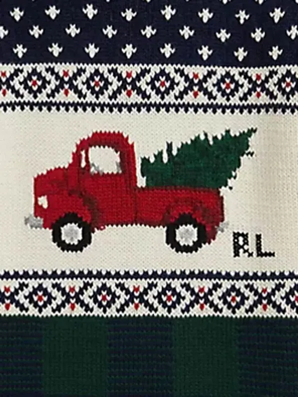 Polo Ralph Lauren ポロ ラルフローレン キッズ トラックインターシャ ジャンパー