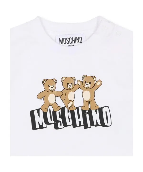 Moschino モスキーノ キッズ フリルスリーブ スカートセット