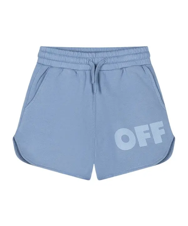 Off-White オフホワイト キッズ ロゴ スウェットショーツ