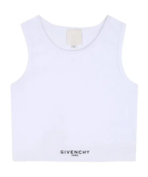Givenchy ジバンシィ キッズ ノースリーブ クルーネック トップ