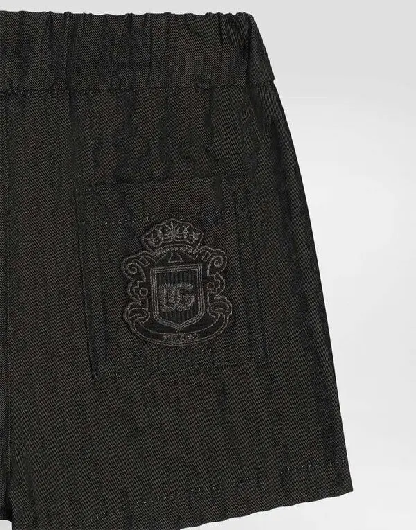 Dolce & Gabbana キッズ デニム バミューダショーツ