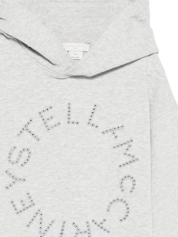 Stella McCartney ステラ マッカートニー キッズ ロゴ エンベリッシュド パーカー