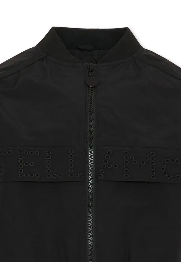 Stella McCartney ステラマッカートニー キッズ ジップアップボンバージャケット