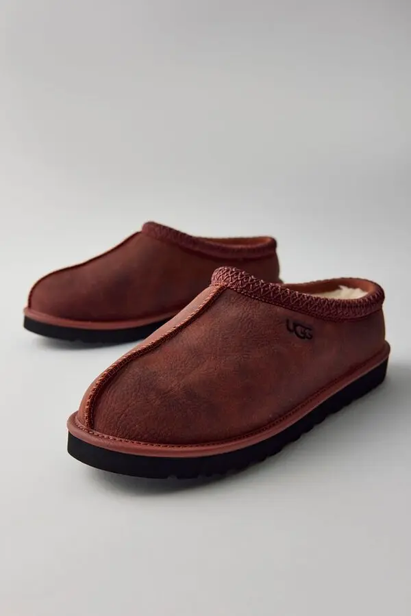 UGG Tasman Tumbled Slippers - Cordovan