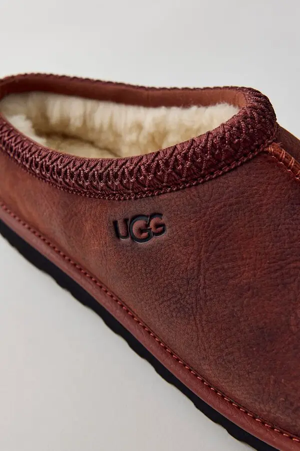 UGG Tasman Tumbled Slippers - Cordovan