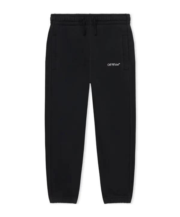 Off-White オフホワイト キッズ ブックス ダイアグ スウェットパンツ - Black