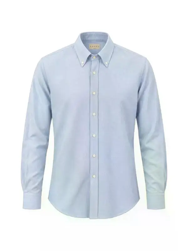 XACUS Button-down Collar Long-sleeve Shirt