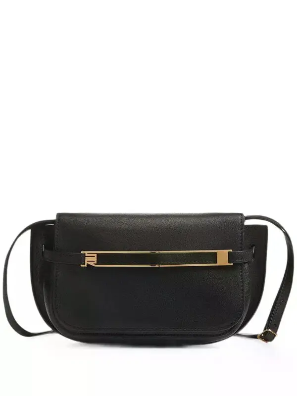 SERGIO ROSSI Vareda Leather Shoulder Bag