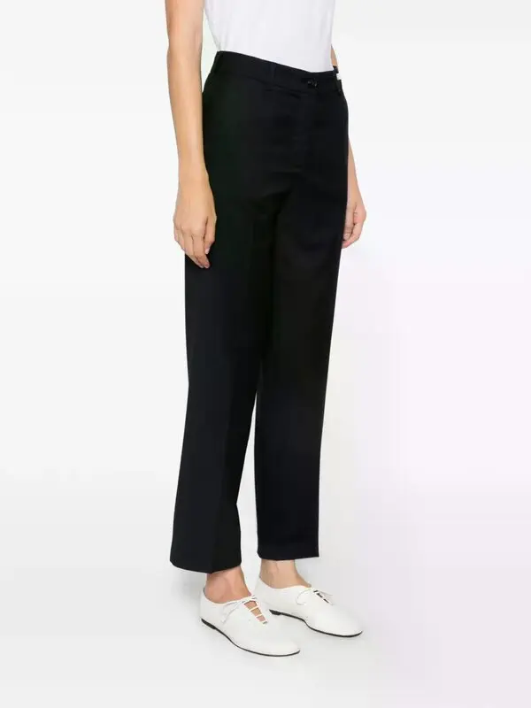 MY MYTHS Pressed-crease Straight-leg Trousers