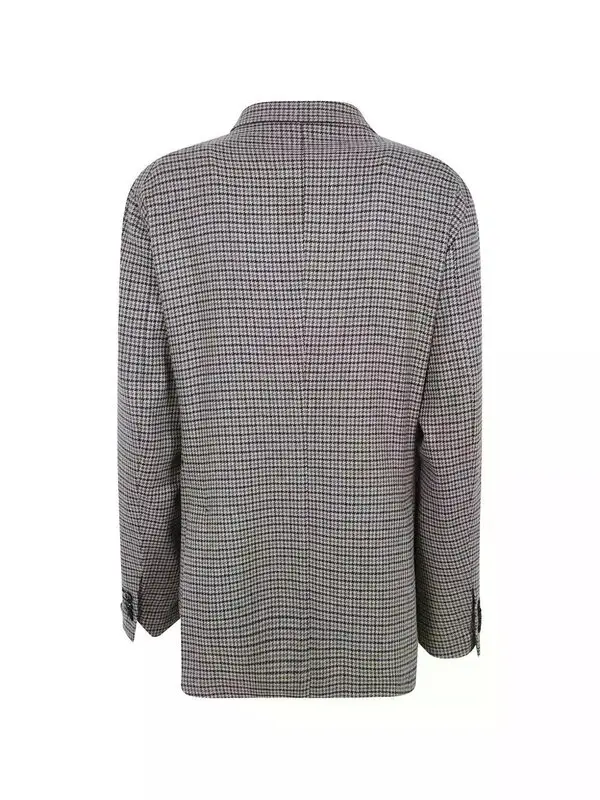 Tagliatore Double-breasted Houndstooth Blazer