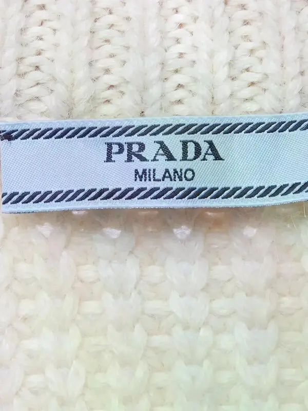 Prada 2023 Logo-debossed Sweater