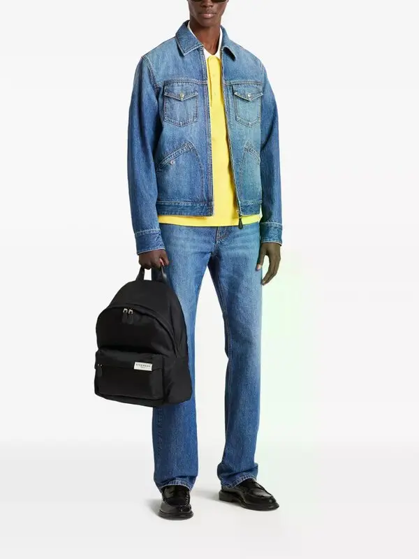 Givenchy Zipped Jacket In Dark Denim