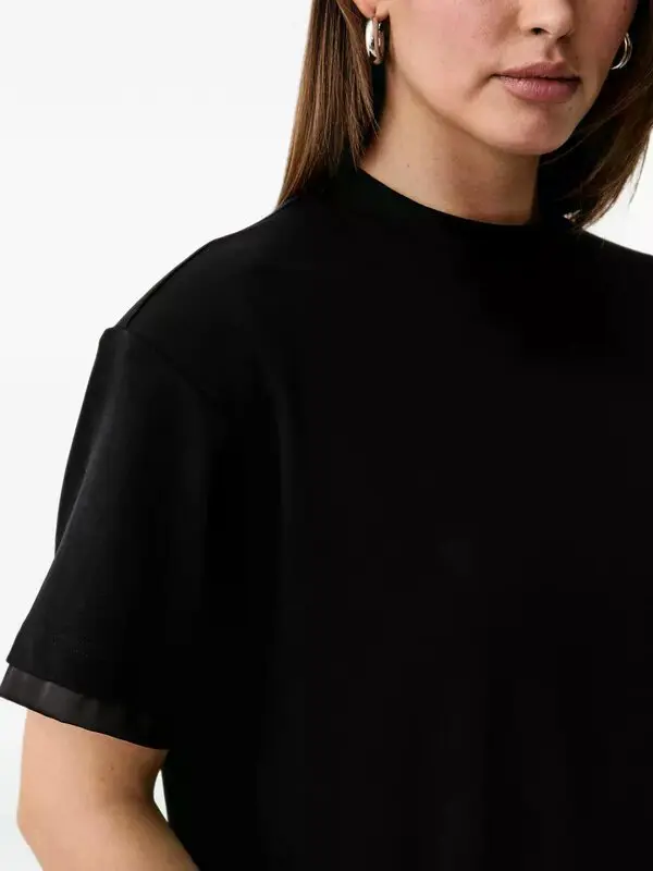 SILVIAN HEACH Satin-trim Logo-plaque T-shirt