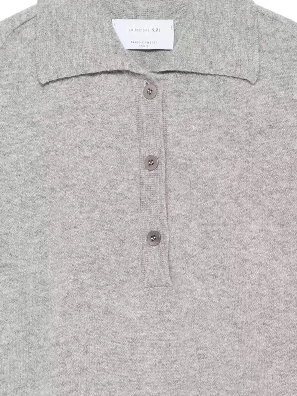 DANIELE FIESOLI Cashmere Polo Top