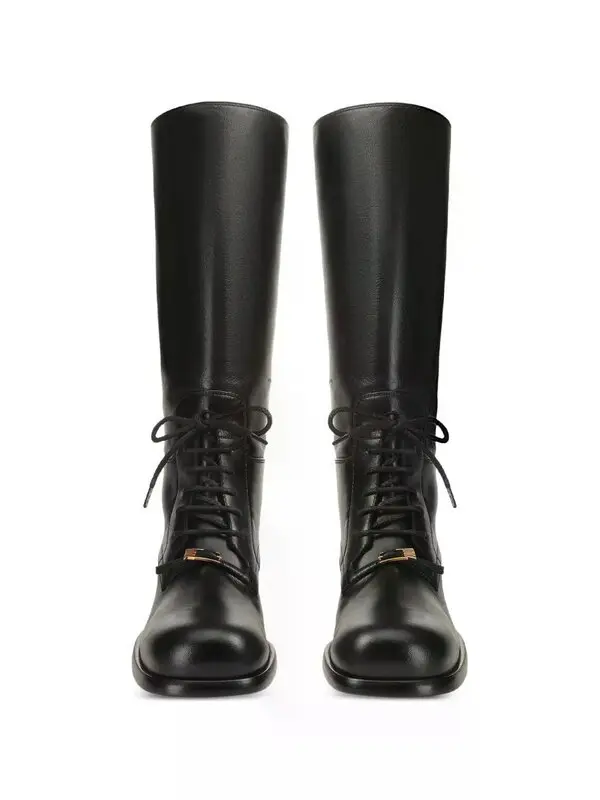 SERGIO ROSSI Maeven Lace-up Boots