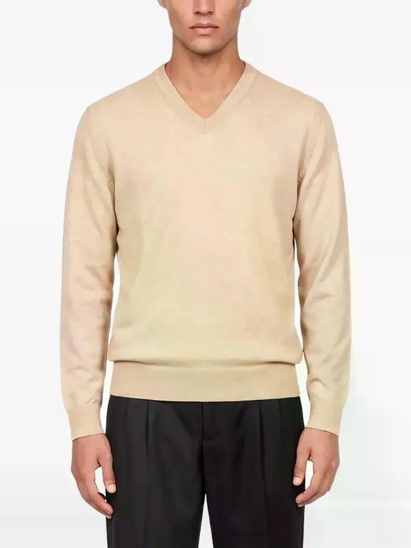 Zegna Oasi-cashmere V-neck Sweater