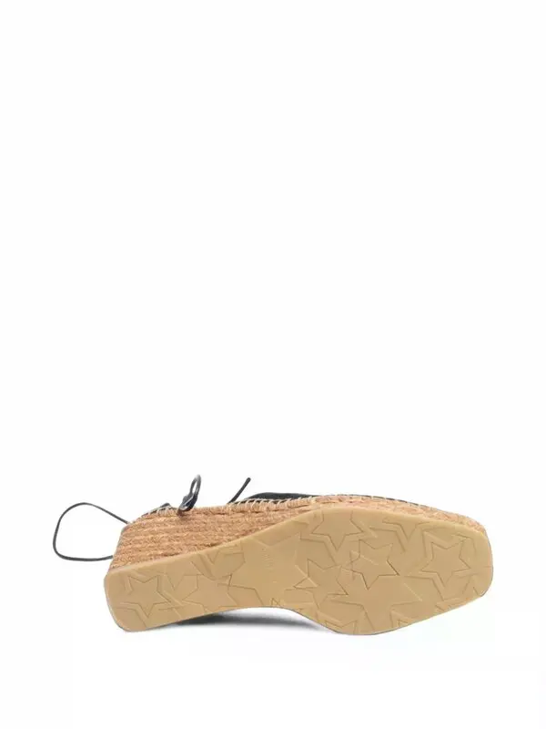 JIMMY CHOO Suede Wedge Espadrilles