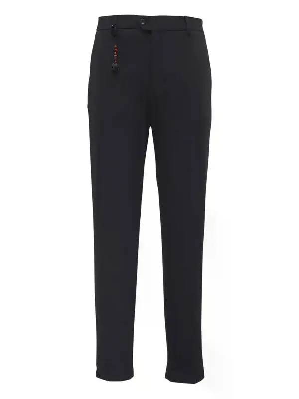 Marco Pescarolo Virgin Wool-blend Straight-leg Trousers