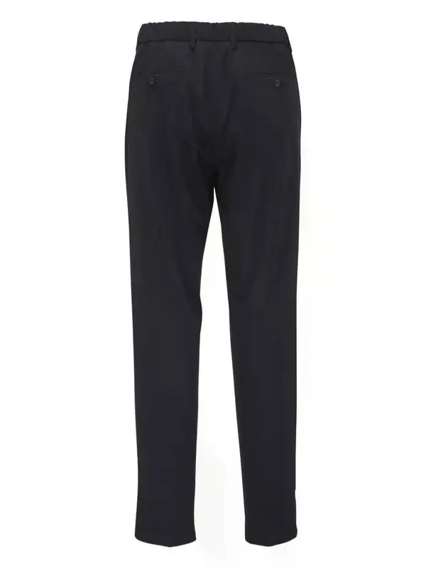 Marco Pescarolo Virgin Wool-blend Straight-leg Trousers