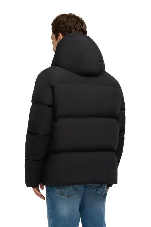Pajar Miles Midweight Puffer Jacket With Removable Hood - Black
