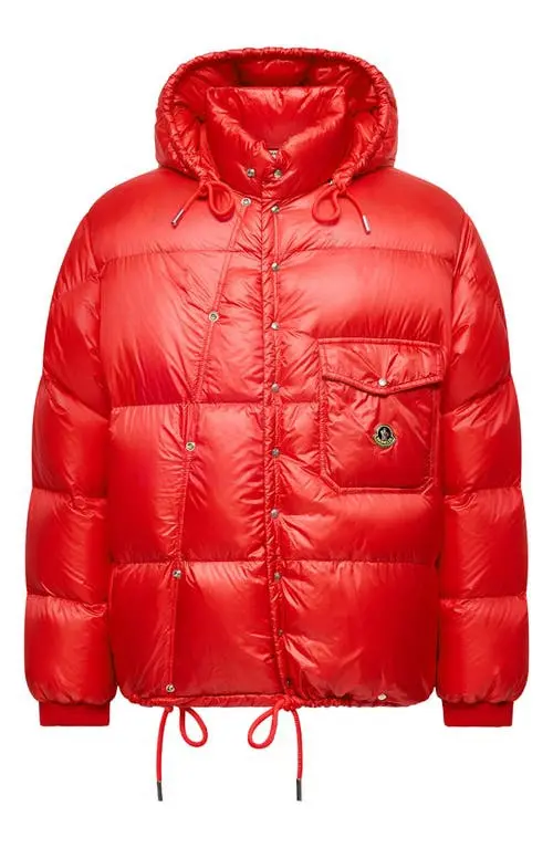 Moncler Karakorum Down Puffer Jacket - Red